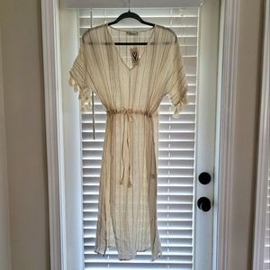 Dresses | Ss Sheer Linen Dress | Poshmark